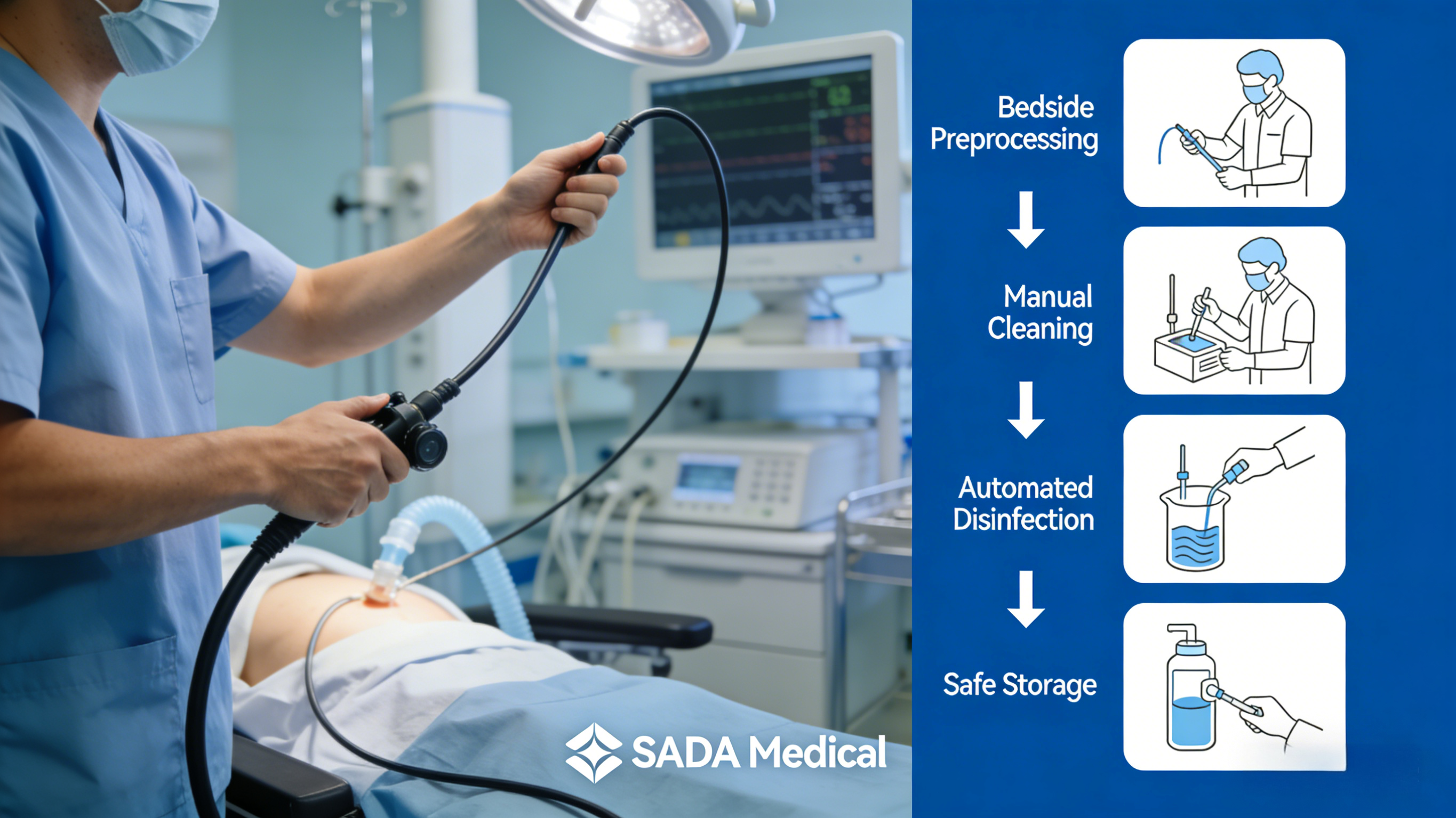How to Clean Flexible Endoscopes: Step-by-Step Reprocessing Guide ...