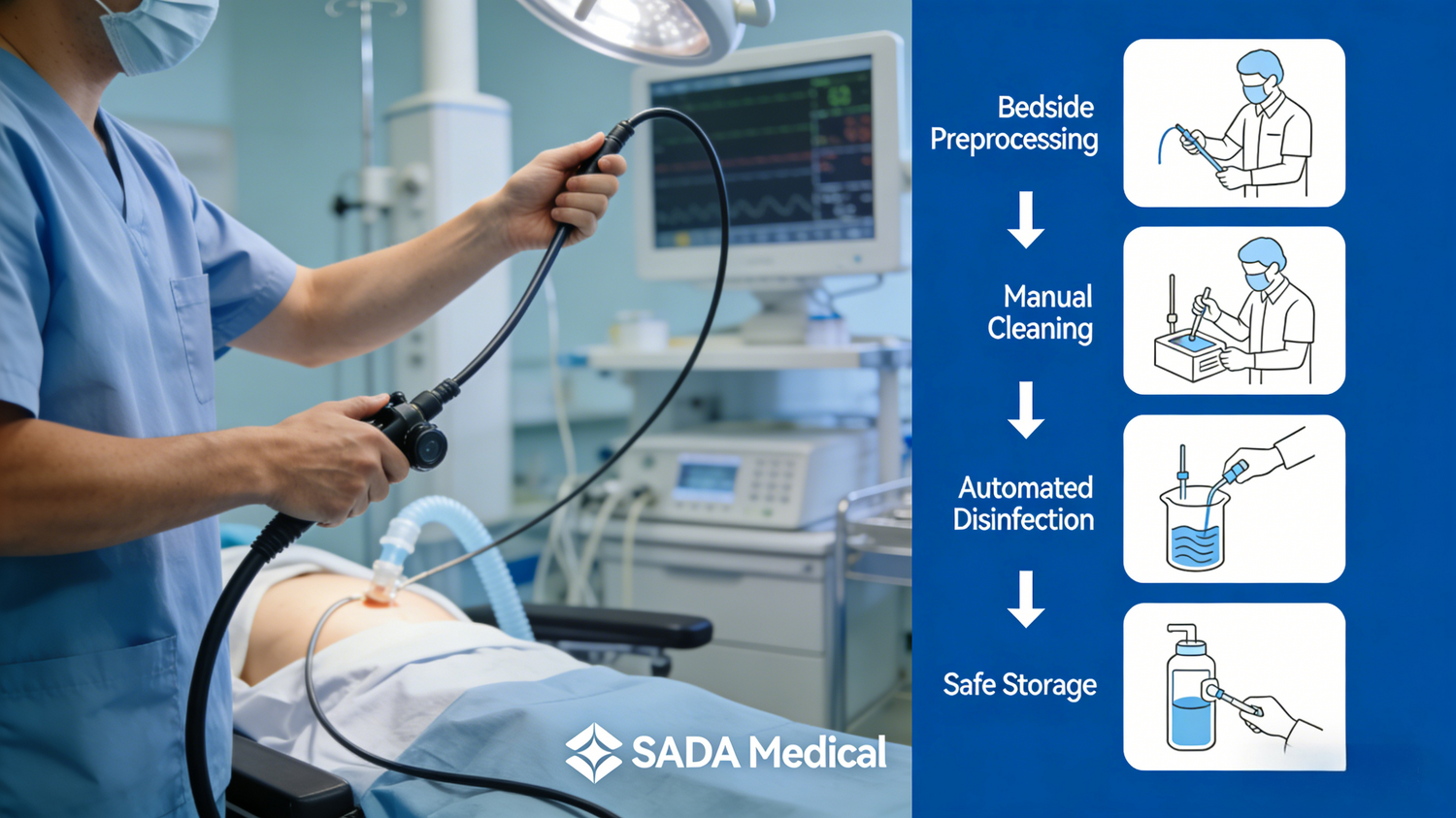How to Clean Flexible Endoscopes: Step-by-Step Reprocessing Guide ...