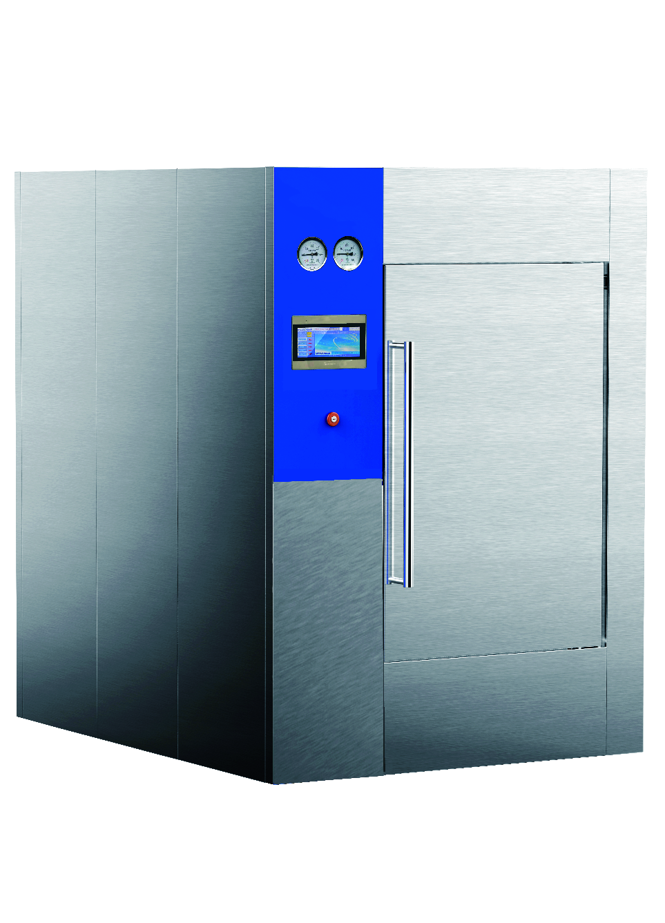 Pass through pressure steam sterilizer with motor-drive doors – Sada Medical